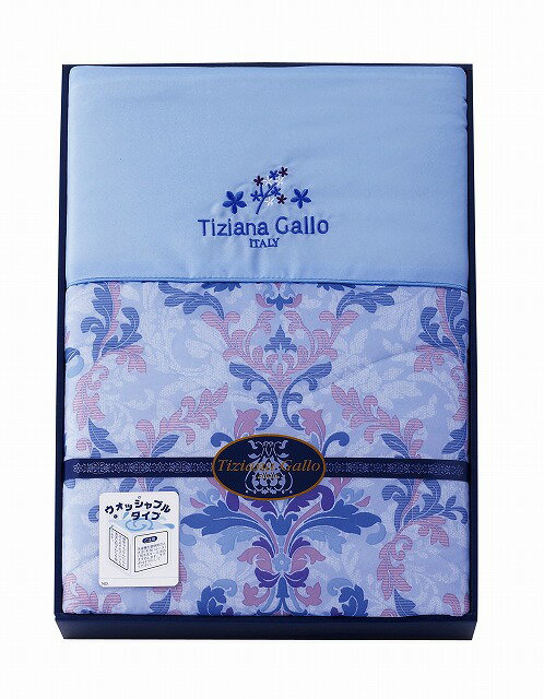 ●材質／表地：ポリエステル100%・裏地：ポリエステル80%、綿20%・詰物：ポリエステル100%（約0.2kg）●セット内容／商品1400×1900mm●箱サイズ／箱520×380×90mm●原産国／CHN●重量／1200g爽やかな色合い...