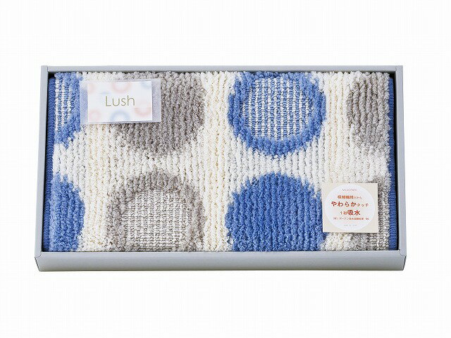 ●材質／ポリエステル100%（すべりにくい加工）●セット内容／商品450×600mm●箱サイズ／箱270×470×60mm●原産国／JPN●重量／530gふんわりふわふわ やさしい繊維。サッと吸水、サラッと乾燥のバスマット。