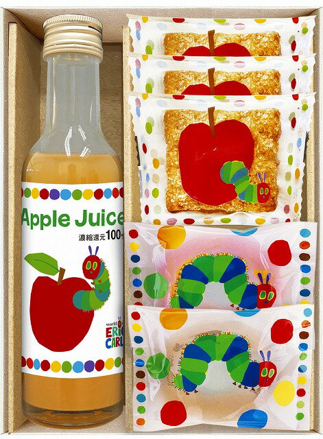 ●セット内容／アップルジュース180ml、スクエアパイ（アップル）×3、焼きドーナツ（チョコ・ストロベリー） 【卵・乳成分・小麦】●箱サイズ／箱205×155×55mm●賞味期間／180日間●原産国／JPN●重量／620g