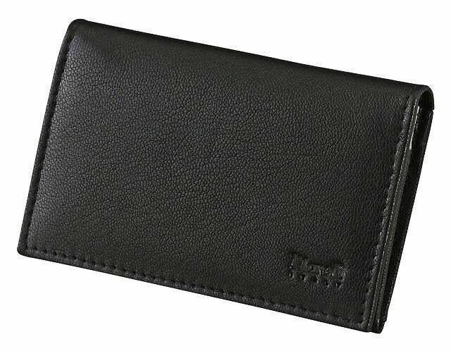 ●セット内容／商品70×110×20mm、名刺入1室・ポケット3室・背面ポケット1室●材質／山羊革●箱サイズ／箱122×95×25mm●原産国／IND