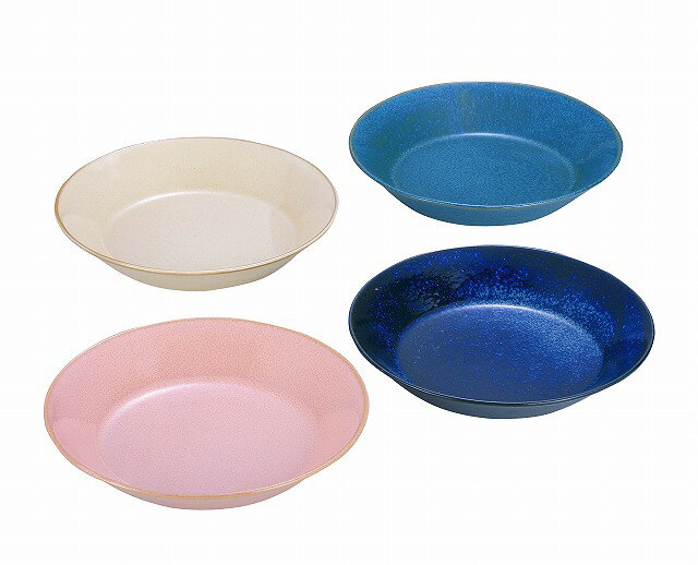 ●セット内容／商品φ205×38mm×4●材質／磁器●箱サイズ／箱220×220×90mm●原産国／JPN●重量／1840g