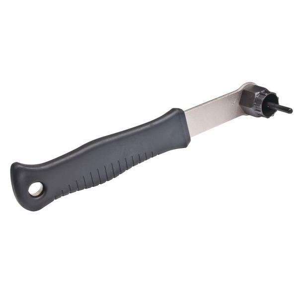 シマノカセット対応ロックリング締め付け工具。グリップ部ラバー使用で滑らないロックアウト工具。■商品情報 ・NOGUCHI ノグチ 自転車工具 ・YC-501A スプロケットリムーバー ・シマノカセット対応ロックリング締め付け工具。グリップ部...