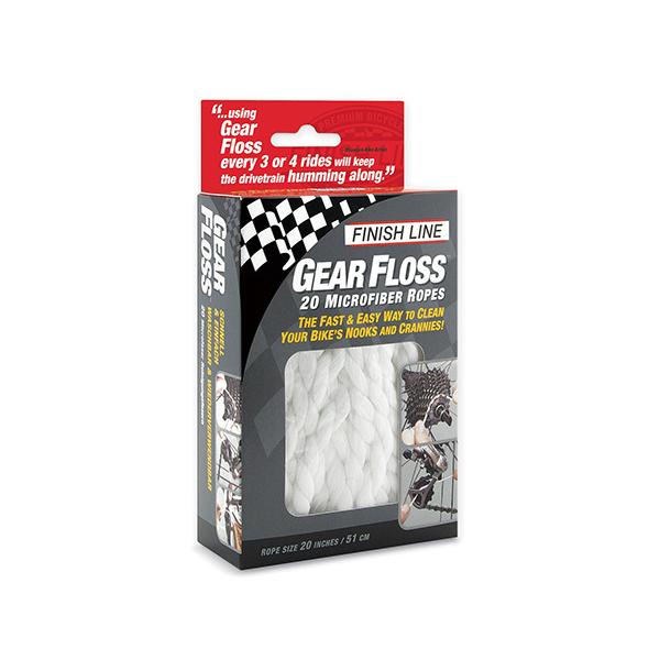 デンタルフロスにヒントを得て開発された自転車清掃用マイクロファイバー ロープ。■商品説明 デンタルフロスにヒントを得て、開発された自転車清掃用マイクロファイバーロープ。 切れにくく、洗うこともできる51cmロープが20本セットになっています...