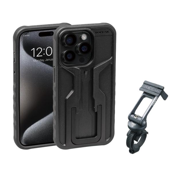 Apple iPhone 15 シリーズ に対応した「ライドケース」が入荷！■商品紹介 ・エンジニアリング グレード ポリマー＋ラバー フレーム/切削アルミ合金 ・サイズ：L96 x W32 x H24mm (ステムキャップ マウント)/L...