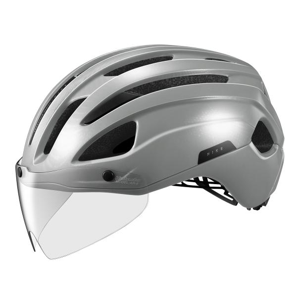 スポーツライドからアーバンライド、幅広く対応するコンパクトフォルムのシールド付ヘルメット。■商品紹介 ・バーサタイルデザインのシールド付モデル。 ・スポーツライドからアーバンライド、幅広く対応するコンパクトフォルムのシールド付ヘルメット。 ...