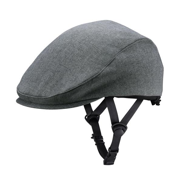 「日常に安心を。」をコンセプトにおしゃれな帽子デザインを採用した“ふだん着”ヘルメット！■商品紹介 ・カジュアルな装いから、フォーマルなスタイルまでカバーするハンチングタイプ。 ・後部からツバ先まで1枚の布で仕立てており、なだらかに傾斜して...