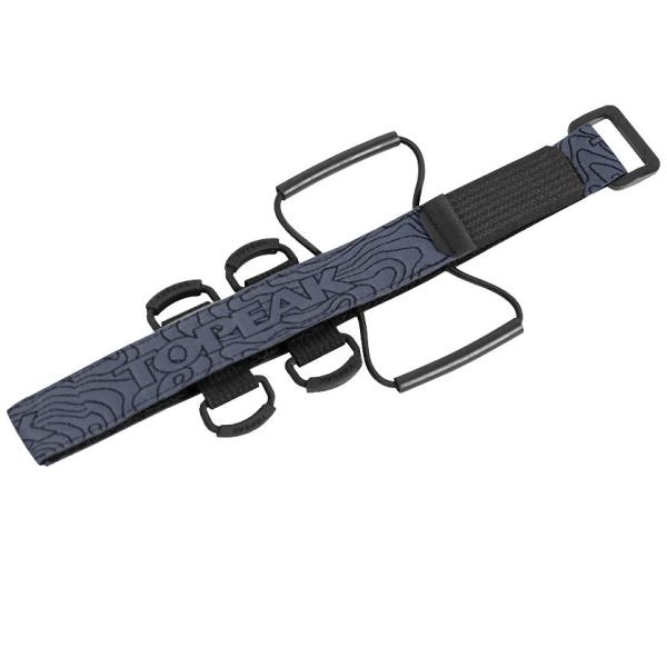 チューブ、CO2 カートリッジ、ツールなどを巻いて収納し、フレーム、 サドルレール、シートポストなどに取り付けられるストラップ。■商品情報 ・チューブ、CO2 カートリッジ、ツールなどを巻いて収納し、フレーム、サドルレール、シートポストなど...