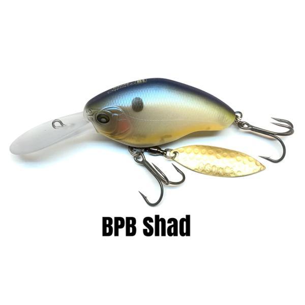 チッパワ DD ブレード モデル●商品情報 ・ウィードやゴミなどが多少引っ掛かっても泳ぎ続ける力強いアクションを実現。 ・そしてボトムノッキングさせた際は、リップがボトムに突き刺さることなく泳ぎ続けるようセッティングが施されおり、非常に根掛...