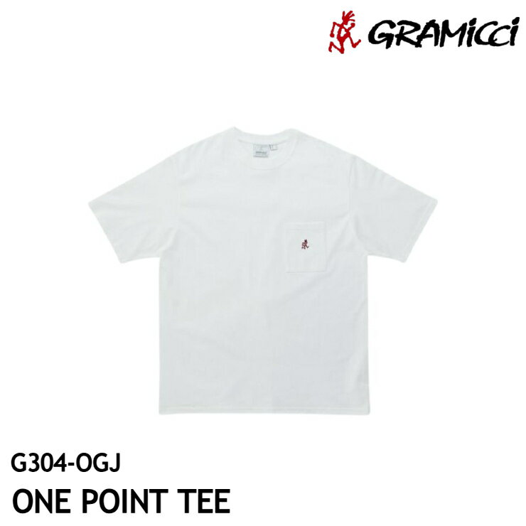 One Point Tee ワンポイントTシャツ 品番： G304-OGJ ■肌触りがよく、ドライタッチなオーガニックコットン使用の、左胸のポケットにRUNNING MANが刺繍された定番Tシャツです。 シンプルで年齢性別問わずおススメです...