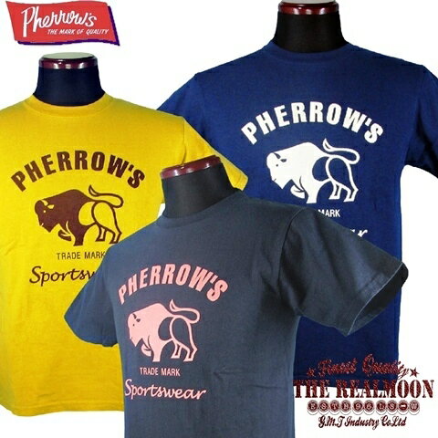 フェローズ 半袖Tee17S-PT2 PHERROW'S S/S TEE ""BUFFALOW" ＊在庫に関しまして。在庫情報は実店舗と共有しております。在庫更新が間に合わず、売り違い欠品の際は何卒ご容赦ください。 （メーカー様の在庫を確認...