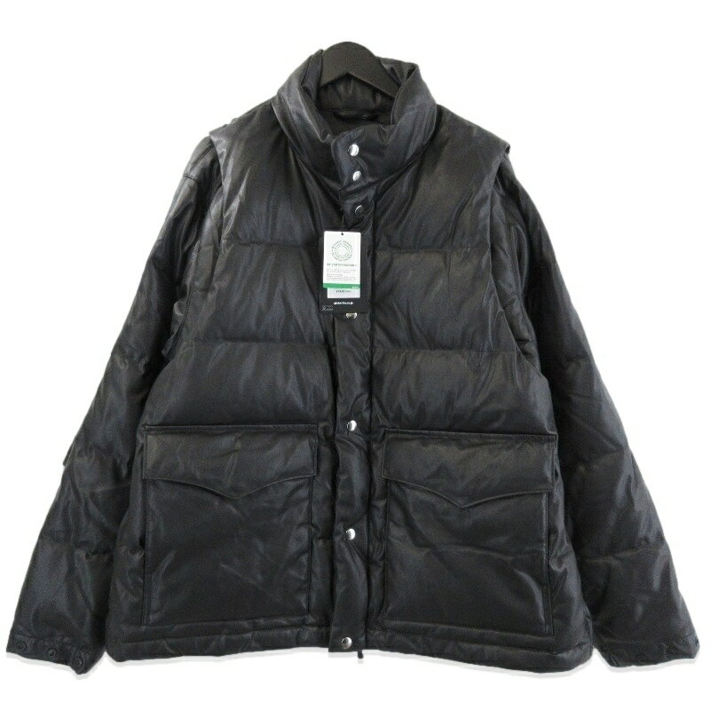 商品詳細 ブランド名 DAIWA PIER39 色/素材 ブラック 黒/合成皮革 生産国 中国製 SIZE 表記SIZE：L着丈：約74cm身幅：約68cm肩幅：約42cm袖丈：約70.5cm 平置き採寸での計測となるため、公式サイトの計測...