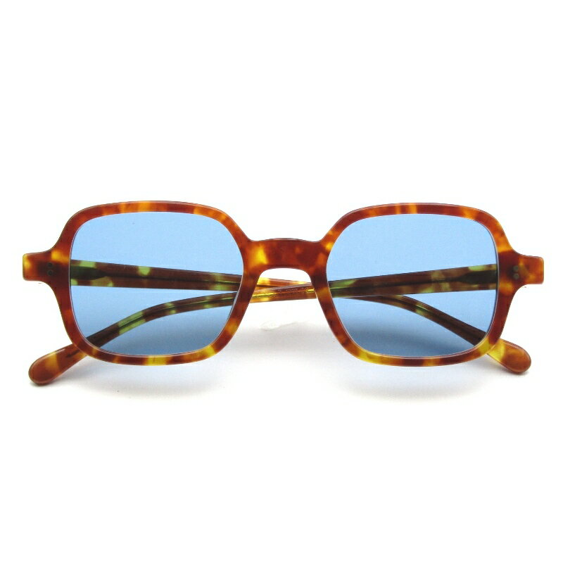 商品詳細 ブランド名 JULIUS TART OPTICAL 色 フレーム:LIGHT TORTOISEレンズ:ブルー SIZE サイズ：50□22-145レンズ 縦：約41mmフロント縦：約46mmフロント横：約148mm 状態 A 中古...