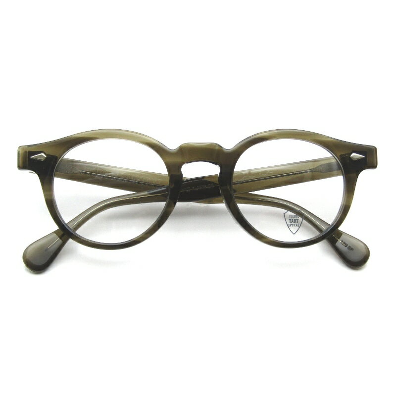 商品詳細 ブランド名 JULIUS TART OPTICAL 色 フレーム:Olive Green Sasaレンズ:デモレンズ用途に合わせてレンズをご用意くださいませ。 SIZE サイズ：47□24-145レンズ 縦：約41mmフロント縦：...