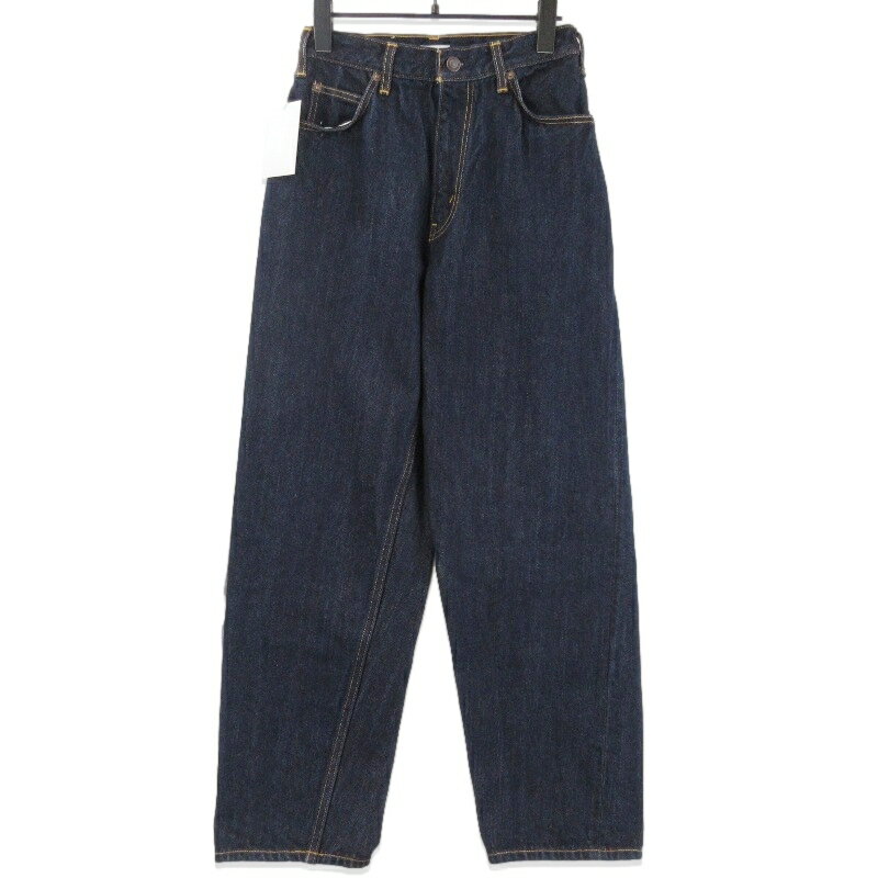 商品詳細 ブランド名 CIOTA 色/素材 Dark Navy/コットン 生産国 日本製 SIZE 表記SIZE：26ウエスト：約62cm股上：約31.5cm股下：約70.5cmワタリ：約29cm裾幅：約20cm 平置き採寸での計測となるた...