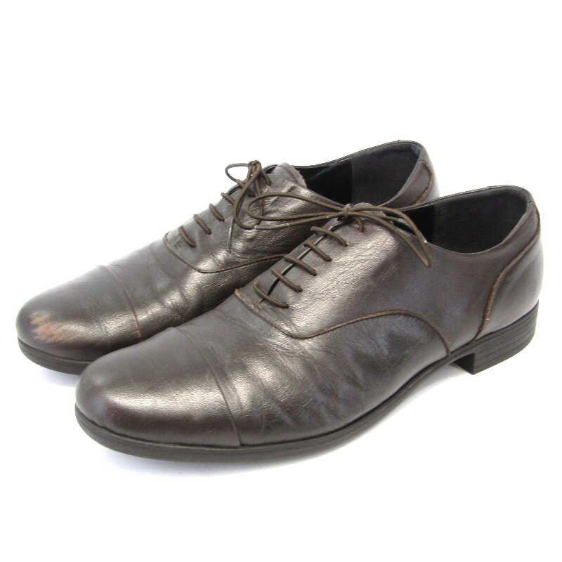 商品詳細 ブランド名 TRAVELSHOES by chausser 色/素材 ダークブラウン SIZE 表記サイズ：40約25〜26cm前後（サイズ感は形により異なる場合がございます。）アウトソール：約28.7cm最大幅：約9.8cm 状...