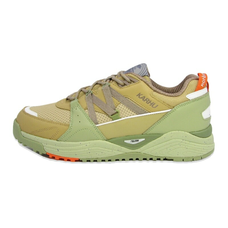 商品詳細 ブランド名 KARHU × Norbit 色/素材 SAGE GREEN/BEIGE SIZE 表記サイズ：US11約29cm29cm相当 状態 S 未使用品 (保管/展示/試着等の微細な状態変化がございます。) ミッドソールに製...