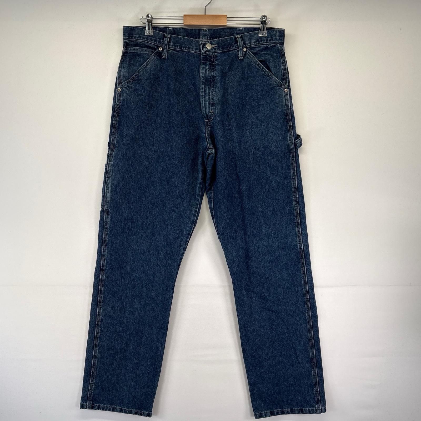 管理番号 ACP0000003 ブランド ラングラー / Wrangler 対象 メンズ カラー ブルー系 季節・シーズン オールシーズン 生産国 ニカラグア 素材 コットン68% / ポリエステル32% 総丈 約117cm ウエスト 約4...