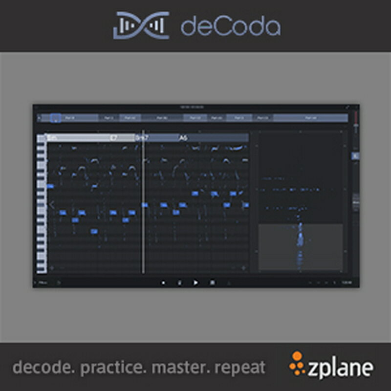 ZPLANE/コード販売 商品一覧＞＞ZPLANE/新品 商品一覧＞＞DTM【5，000円〜15，000円】 商品一覧＞＞プラグインソフト/プラグインその他/ZPLANE 商品一覧＞＞詳しくはこちらをご覧くださいZPLANE DECODA(...