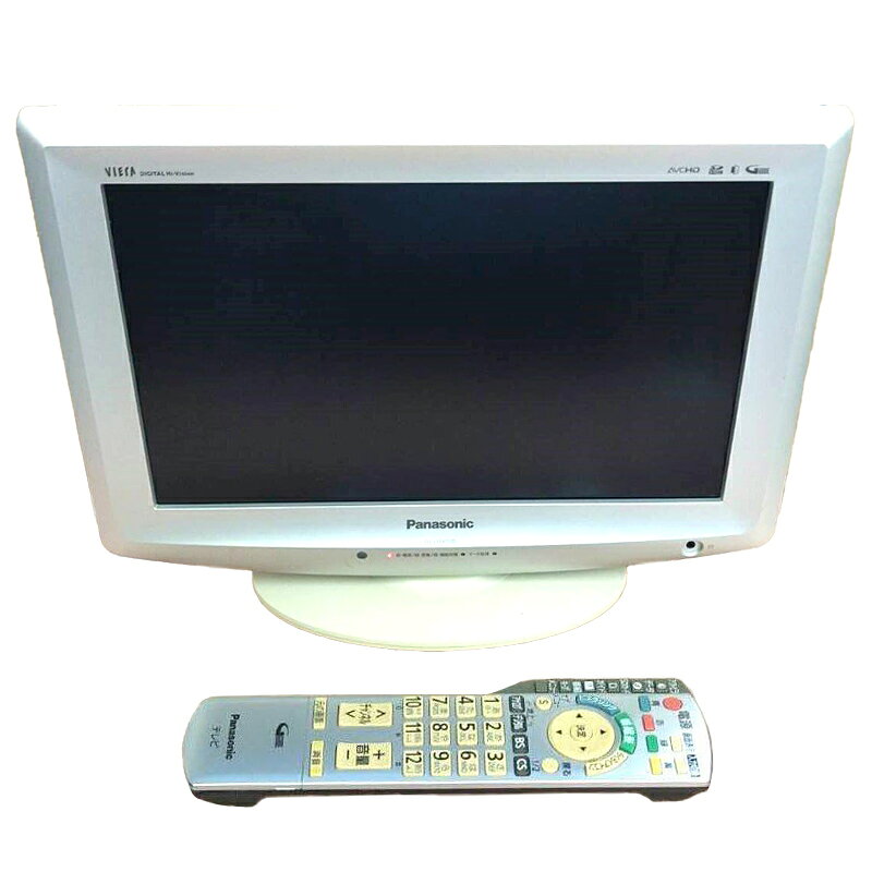 純正スタンド＆リモコン有り　パナソニック VIERA 17型液晶テレビ TH-L17X10PS 3ヶ月保証付！ 【純正スタンド、純正リモコン付き！】 到着後買い足し無しでのご使用が可能です。 本体、BCASカード赤、リモコンのセットです。 ...
