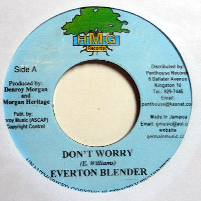 ・アーティスト Everton Blender / Determine ・タイトル Don't Worry / African Thing ・レーベル・型番 HMG Records NONE ・フォーマット 7インチレコード ・コンディショ...