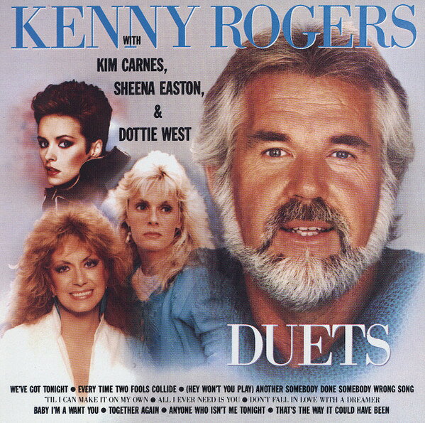 ・アーティスト Kenny Rogers, Kim Carnes, Sheena Easton & Dottie West ・タイトル Duets ・レーベル・型番 Liberty CDP077774659529 ・フォーマット CD ・コ...