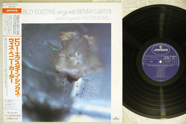 ・アーティスト Billy Eckstine ・タイトル Billy Eckstine Sings With Benny Carter ・レーベル・型番 MERCURY 25PJ10012 ・フォーマット LPレコード ・コンディション(盤...