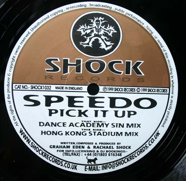 ・アーティスト Speedo ・タイトル Pick It Up ・レーベル・型番 Shock Records SHOCK1032 ・フォーマット 12" ・コンディション(盤) 良い (VG+) ・コンディション(ジャケット) 良い (VG...