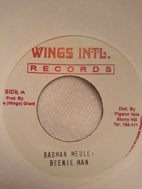 ・アーティスト Beenie Man ・タイトル Badman Medley ・レーベル・型番 Wings Intl. Records NONE ・フォーマット 7インチレコード ・コンディション(盤) 良い (VG+) ・コンディション(...