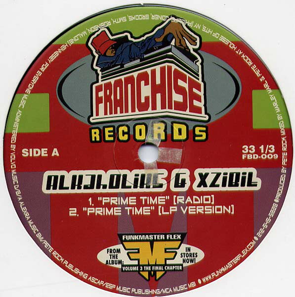 ・アーティスト Funkmaster Flex ・タイトル 60 Minutes Of Funk Vol. 3 Sampler ・レーベル・型番 Franchise Records FBD009 ・フォーマット 12" ・コンディション(盤...