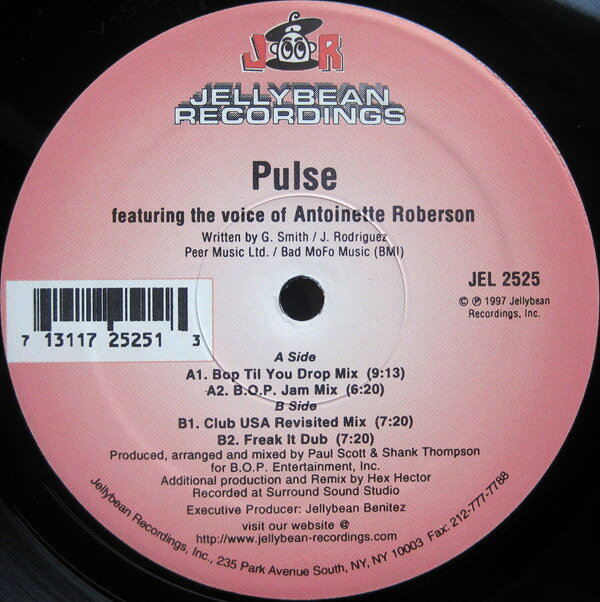 ・アーティスト Pulse ・タイトル Shadows Of The Past ・レーベル・型番 Jellybean Recordings JEL2525 ・フォーマット 12" ・コンディション(盤) 良い (VG+) ・コンディション(...
