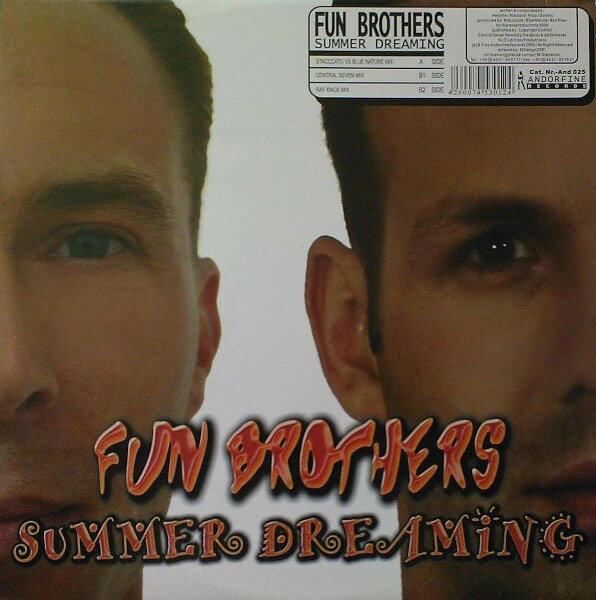 ・アーティスト Fun Brothers ・タイトル Summer Dreaming ・レーベル・型番 Andorfine AND025 ・フォーマット 12" ・コンディション(盤) 非常に良い(EX) ・コンディション(ジャケット) 良...
