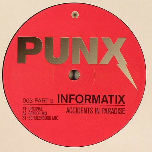 ・アーティスト Informatics ・タイトル Accidents In Paradise - Part 2 ・レーベル・型番 Punx PUNX003R ・フォーマット 12" ・コンディション(盤) 良い (VG+) ・コンディショ...