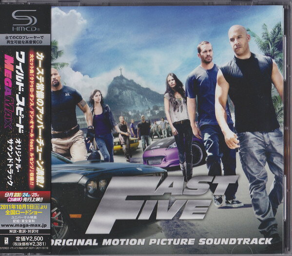 ・アーティスト Various ・タイトル Fast Five Original Motion Picture Soundtrack = ワイルド・スピード Mega Max オリジナル・サウンドトラック ・レーベル・型番 ABKCO, U...