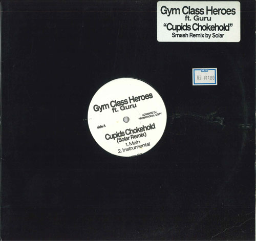 ・アーティスト Gym Class Heroes ・タイトル Cupid's Chokehold (Solar Remix) ・レーベル・型番 Not On Label UNIM1201 ・フォーマット 12" ・コンディション(盤) 良い...