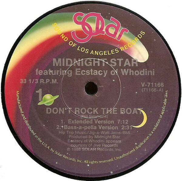 ・アーティスト Midnight Star, Ecstacy ・タイトル Don't Rock The Boat ・レーベル・型番 Solar V71166 ・フォーマット 12" ・コンディション(盤) 非常に良い(EX) ・コンディショ...