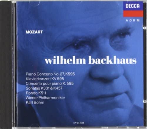・アーティスト Backhaus, Vienna Po; Bohm ・タイトル Mozart: Piano Concerto No.27 ・レーベル・型番 ・フォーマット CD ・コンディション(盤) 可 (VG) ・コンディション(ジャケ...