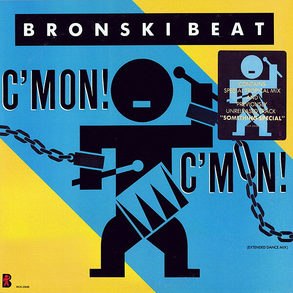 ・アーティスト Bronski Beat ・タイトル C'mon! C'mon! ・レーベル・型番 MCA Records, London Records MCA23630 ・フォーマット 12" ・コンディション(盤) 非常に良い(EX)...