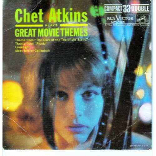 ・アーティスト Chet Atkins ・タイトル Chet Atkins Plays Great Movie Themes ・レーベル・型番 RCA Victor LPC124 ・フォーマット 7" ・コンディション(盤) 良い (VG+...