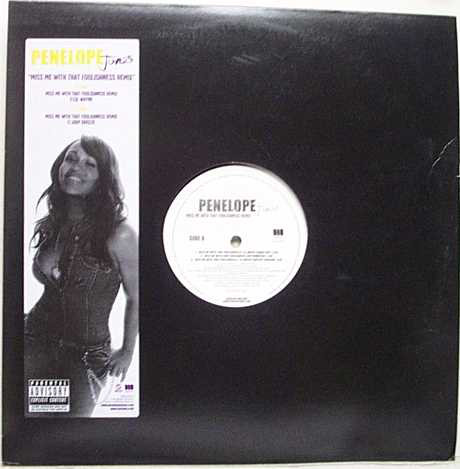 ・アーティスト Penelope Jones ・タイトル Miss Me With That Foolishness Remix ・レーベル・型番 Motown B000688511,UNIR216331 ・フォーマット 12" ・コンディ...