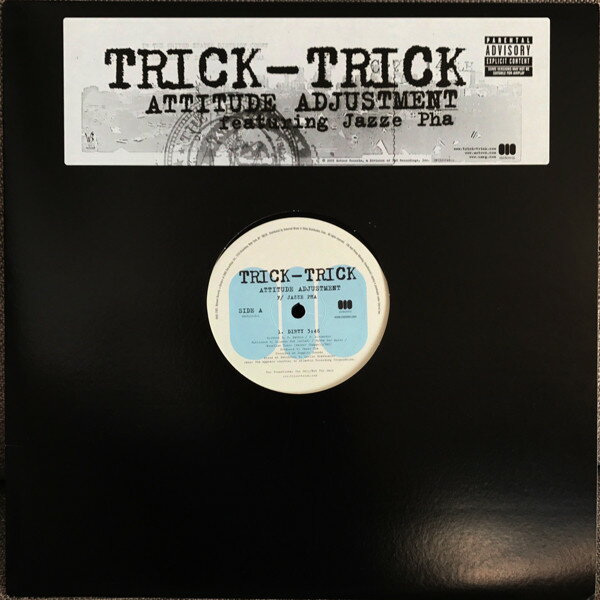 ・アーティスト Trick Trick, Jazze Pha ・タイトル Attitude Adjustment ・レーベル・型番 Motown UNIR215481 ・フォーマット 12" ・コンディション(盤) 良い (VG+) ・コン...