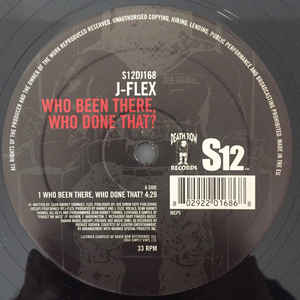 ・アーティスト J-Flex ・タイトル Who Been There, Who done That ? ・レーベル・型番 Death Row Records S12DJ168 ・フォーマット 12" ・コンディション(盤) 良い (VG+...