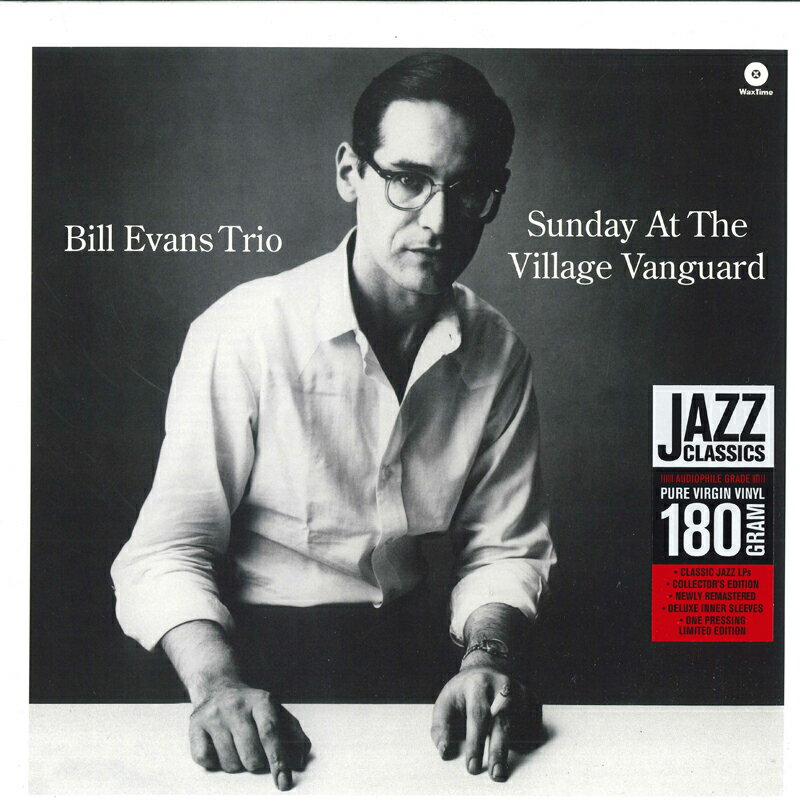 ・アーティスト Bill Evans Trio ・タイトル Sunday At The Village Vanguard (180g) ・レーベル・型番 WaxTime 771729 ・フォーマット LPレコード ・コンディション(盤) 新...