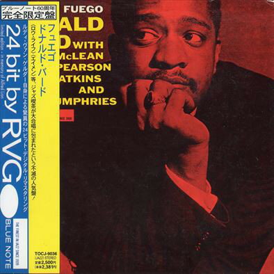 ・アーティスト Donald Byrd ・タイトル Fuego ・レーベル・型番 BLUE NOTE TOCJ9036 ・フォーマット CD ・コンディション(盤) 非常に良い(EX) ・コンディション(ジャケット) ・コンディション(帯)...