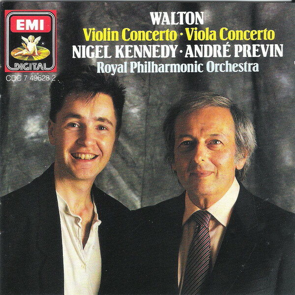 ・アーティスト Sir William Walton - Nigel Kennedy, Andr? Previn, Royal Philharmonic Orchestra ・タイトル Violin Concerto ? Viola Con...