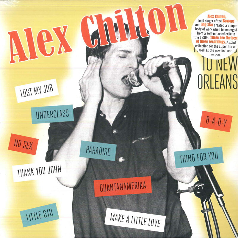 ・アーティスト Alex Chilton ・タイトル From Memphis To New Orleans ・レーベル・型番 Bar/None Records BRNLP258 ・フォーマット LPレコード ・コンディション(盤) 新品 ...