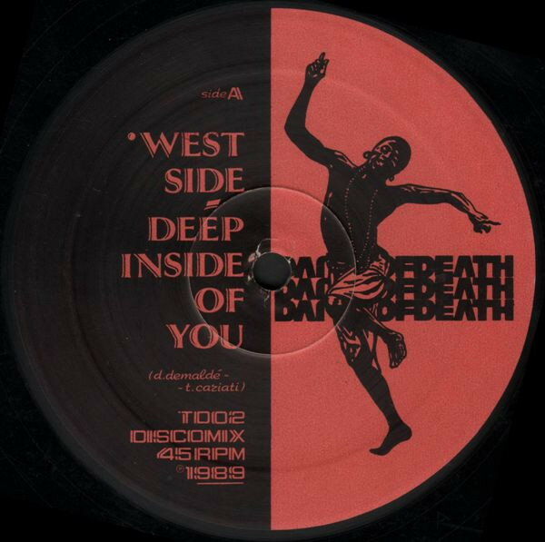 ・アーティスト West Side (2) ・タイトル Deep Inside Of You ・レーベル・型番 Dance Of Death TD02 ・フォーマット 12インチレコード ・コンディション(盤) 良い (VG+) ・コンディ...