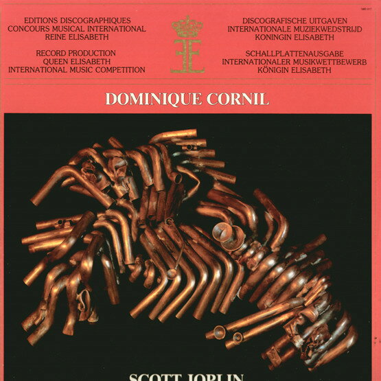 ・アーティスト Dominique Cornil ・タイトル Scott JOPLIN ・レーベル・型番 QUEEN ELISABETH COMPETITION 1980017 ・フォーマット LPレコード ・コンディション(盤) 非常に良...