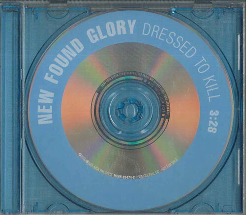 ・アーティスト New Found Glory ・タイトル Dressed To Kill ・レーベル・型番 MCA, DRIVE-THRU MCAR254742 ・フォーマット CD ・コンディション(盤) 良い (VG+) ・コンディシ...
