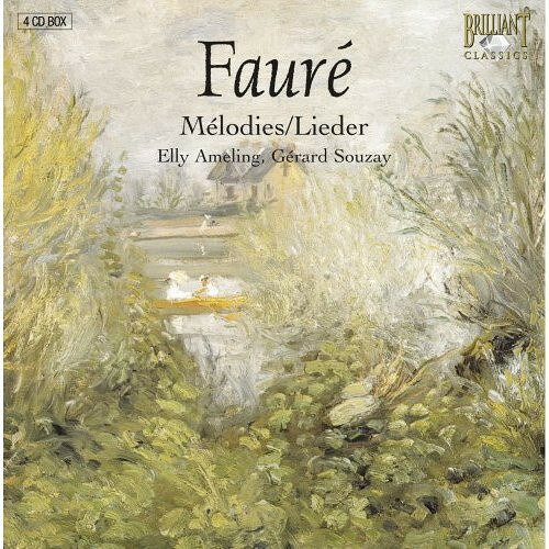 ・アーティスト Gabriel Faur? / Elly Ameling, G?rard Souzay ・タイトル M?lodies / Lieder ・レーベル・型番 Brilliant Classics 92792 ・フォーマット CD...