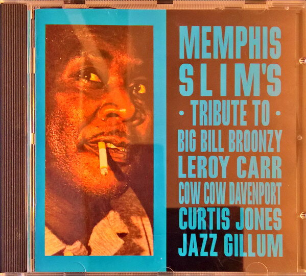 ・アーティスト Memphis Slim ・タイトル Memphis Slim's Tribute To Big Bill Broonzy, Leroy Carr, Cow Cow Davenport, Curtis Jones, Jazz...